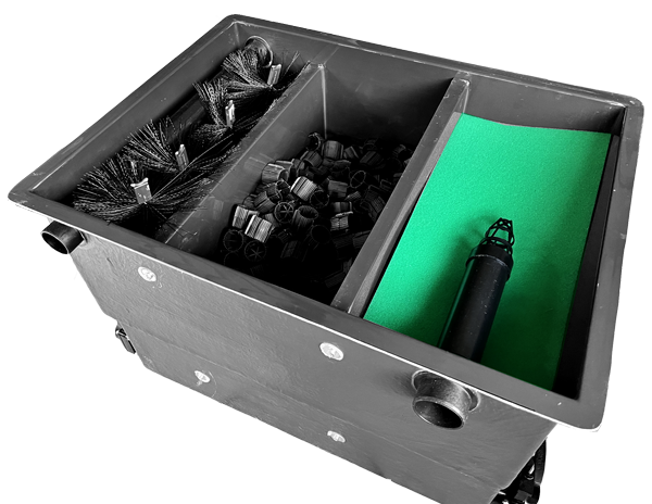 Pro-Line Aqua 'Tiny' 3-Bay Filter (Complete with media) – Selective Koi ...